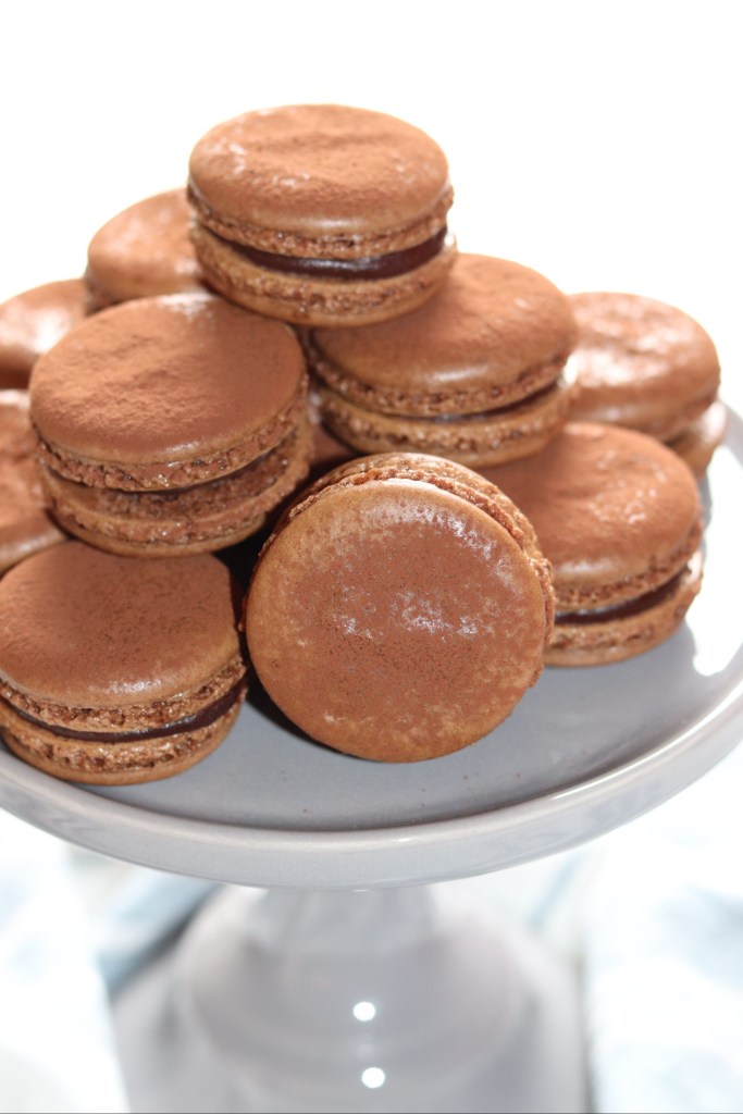 Brownie Macarons - Good Eats by Mimi