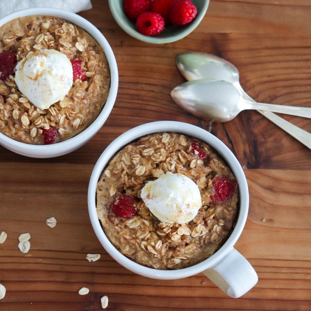 Raspberry Baked Oatmeal - Good Eats By Mimi